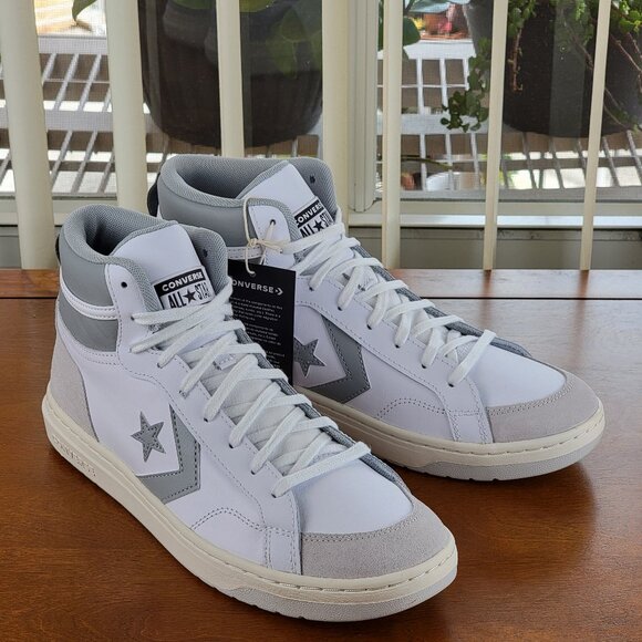 Converse | Shoes | Converse Pro Blaze Classic Mid A9083c White Ash ...